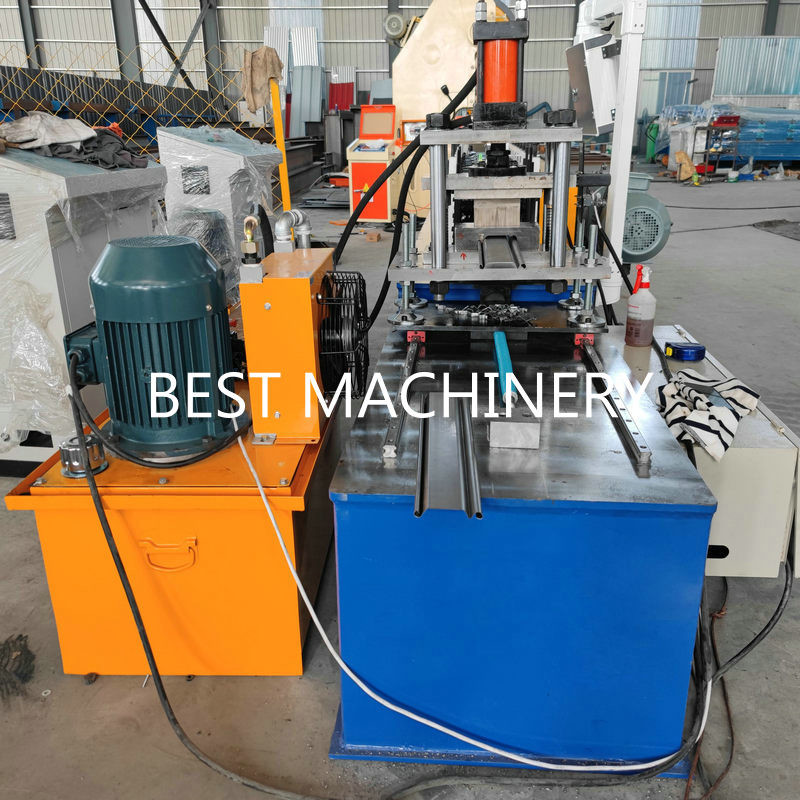Profil ze stali ocynkowanej 380v50hz Roller Shutter Slat Machine ...